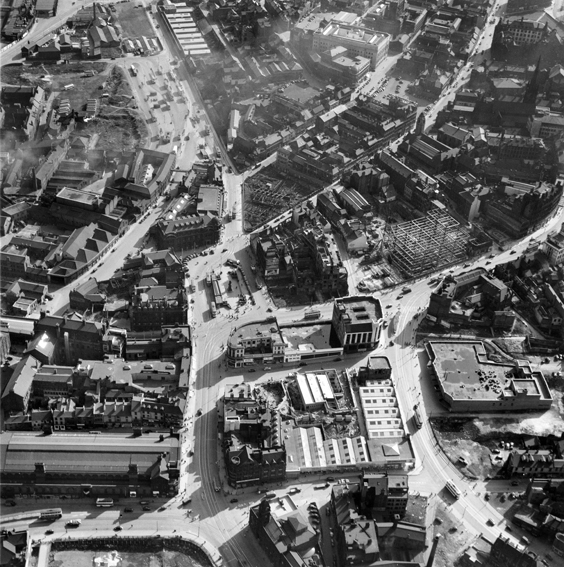 Historic Images of Sheffield City Centre from the Historic England Archive