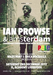 An Interview with frontman of Pele and Amsterdam, Ian Prowse
